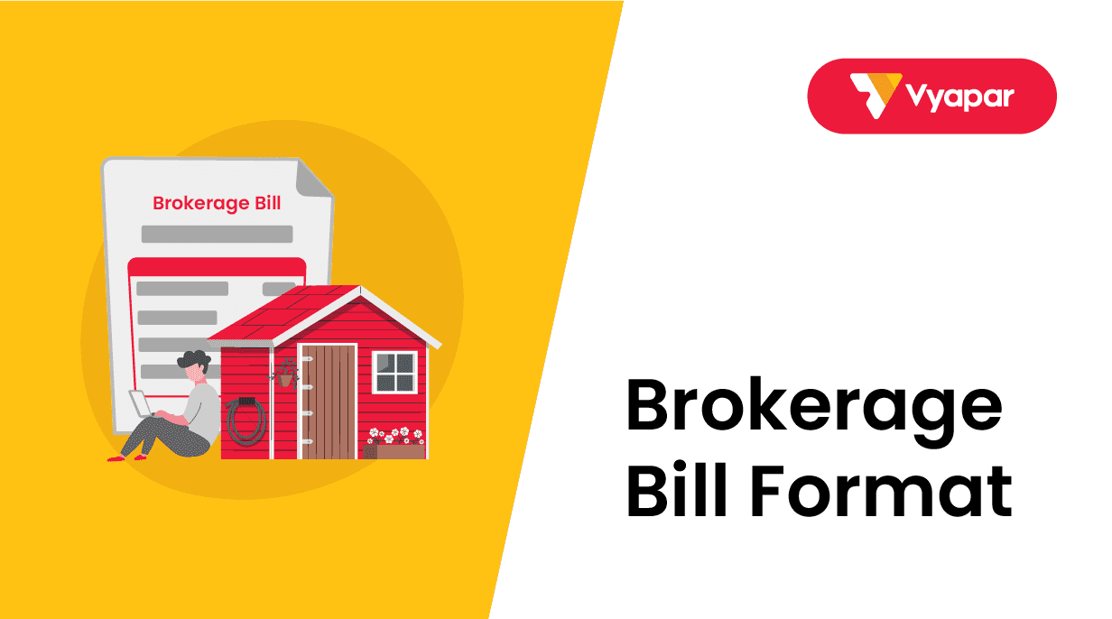 Brokerage Bill Format Samples For Businesses
