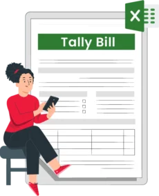 Tally Bill Format in Excel Free Download