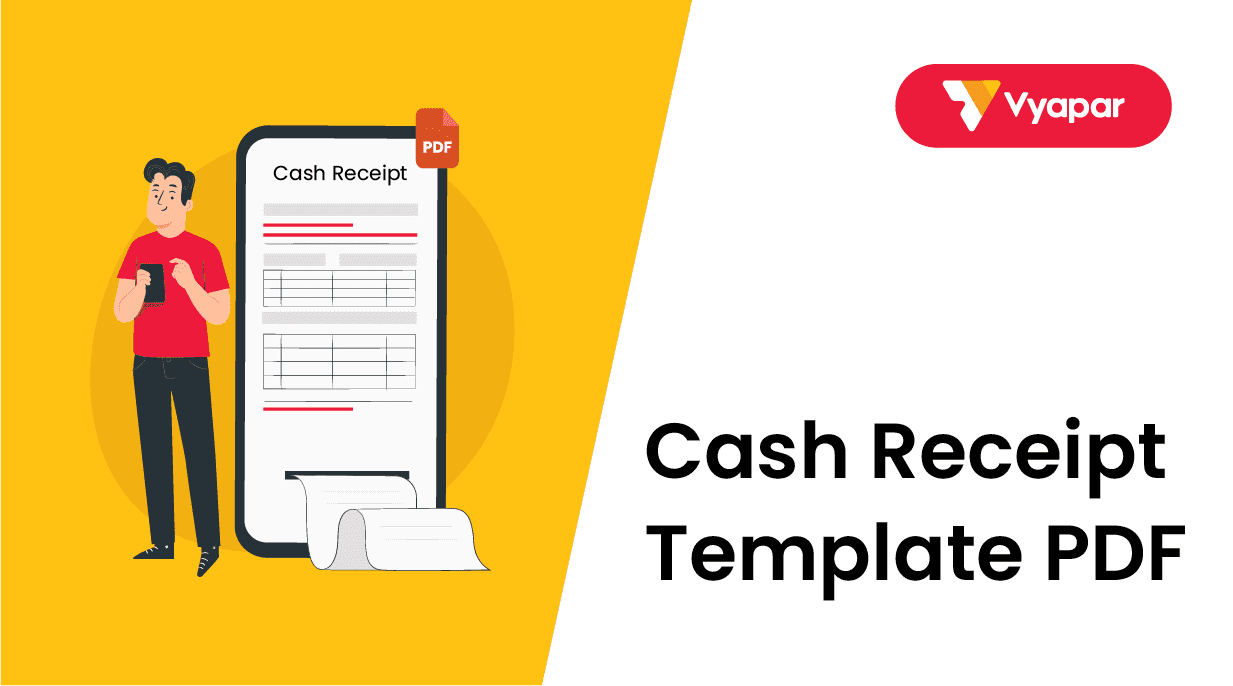 Cash Receipt Template PDF Free Download