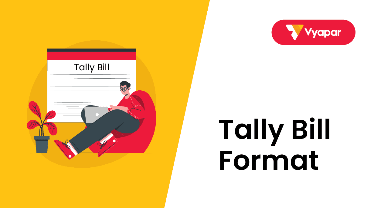 Tally Bill Format Free Download - Vyapar App