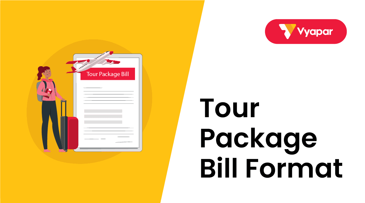 Tour Package Bill Format Free Download