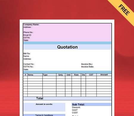 Solar System Quotation Format PDF Free Download