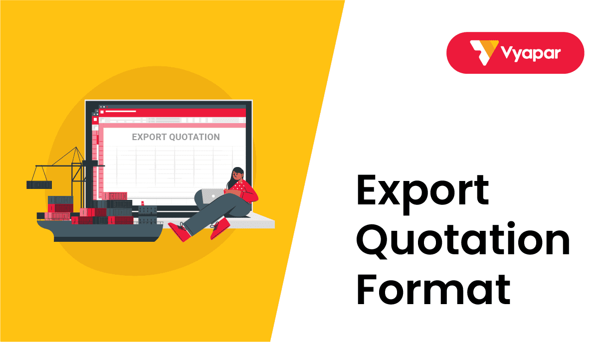 Export Quotation Format Free Download