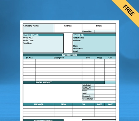 Travel Bill Format: Accurately Track Your Expenses in Min.