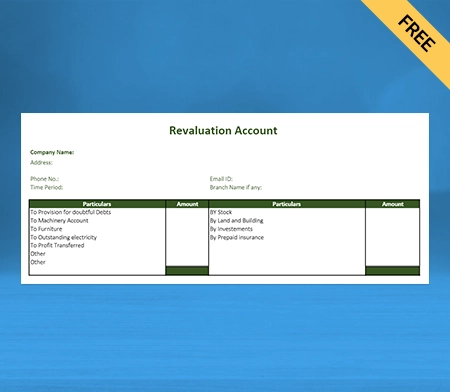 Revaluation Account Format : Enhance Financial Transparency