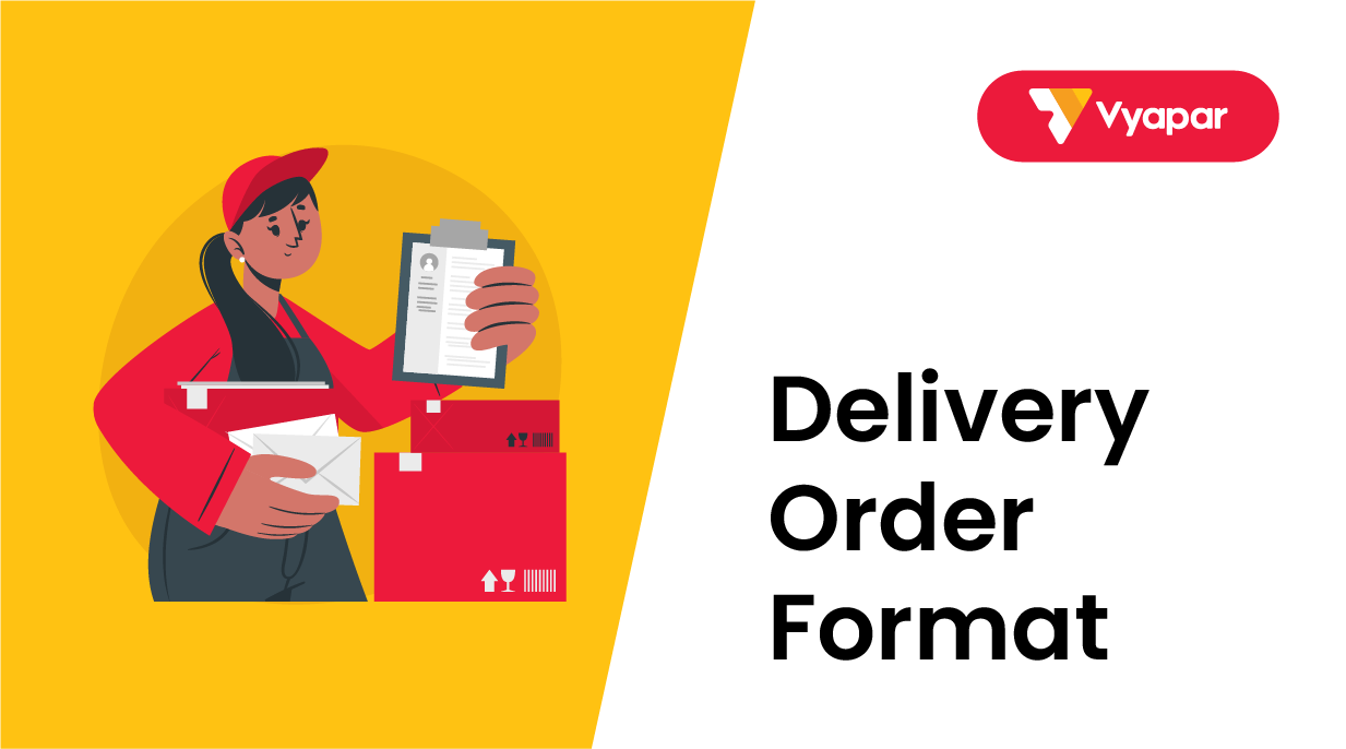 Delivery Order Format : Improve Efficiency