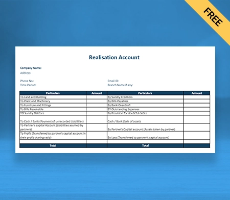 Realisation Account Format : The Path to Smooth Business
