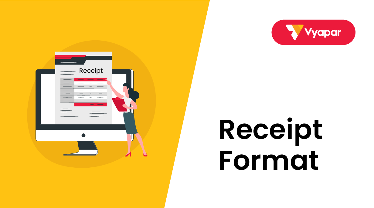 Receipt Format – Free Download Simple Receipt Template
