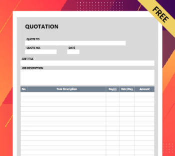 Computer Quotation Format (Free Download) - Vyapar App
