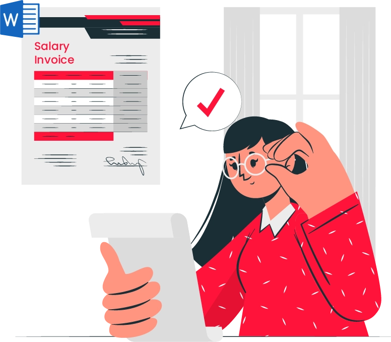 Bill Invoice Format in Word - Free Download