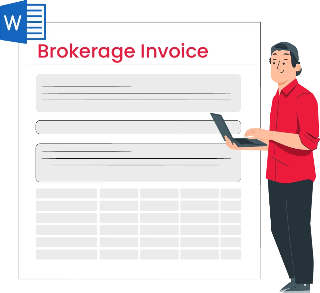 Bill Invoice Format in Word - Free Download