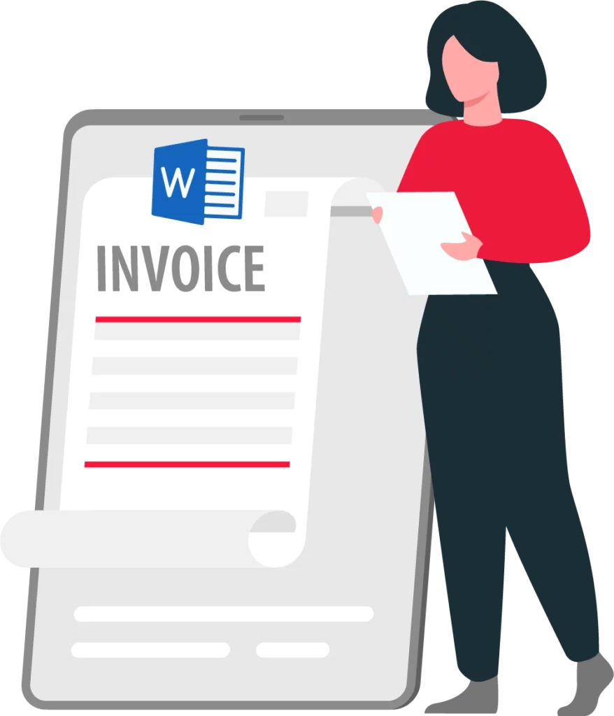 Bill Invoice Format in Word - Free Download