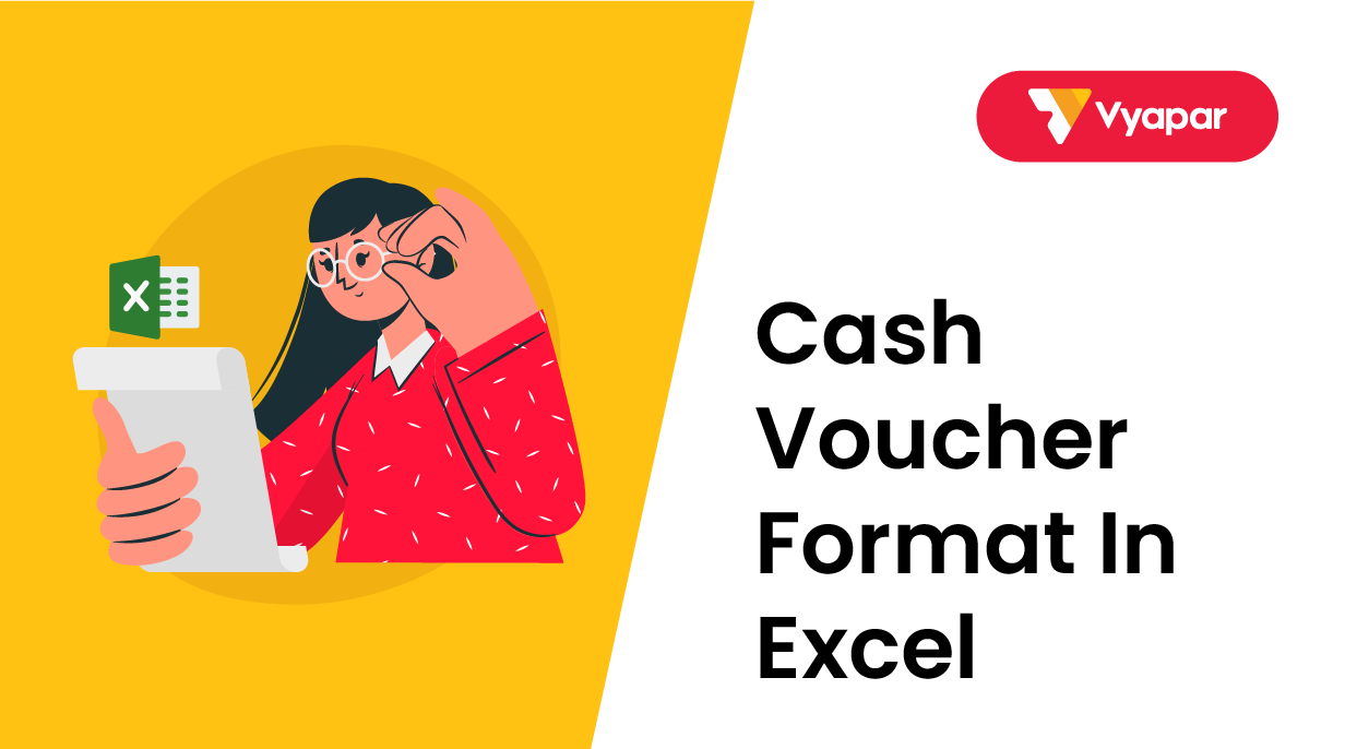 Cash Voucher Format in Excel Free Download