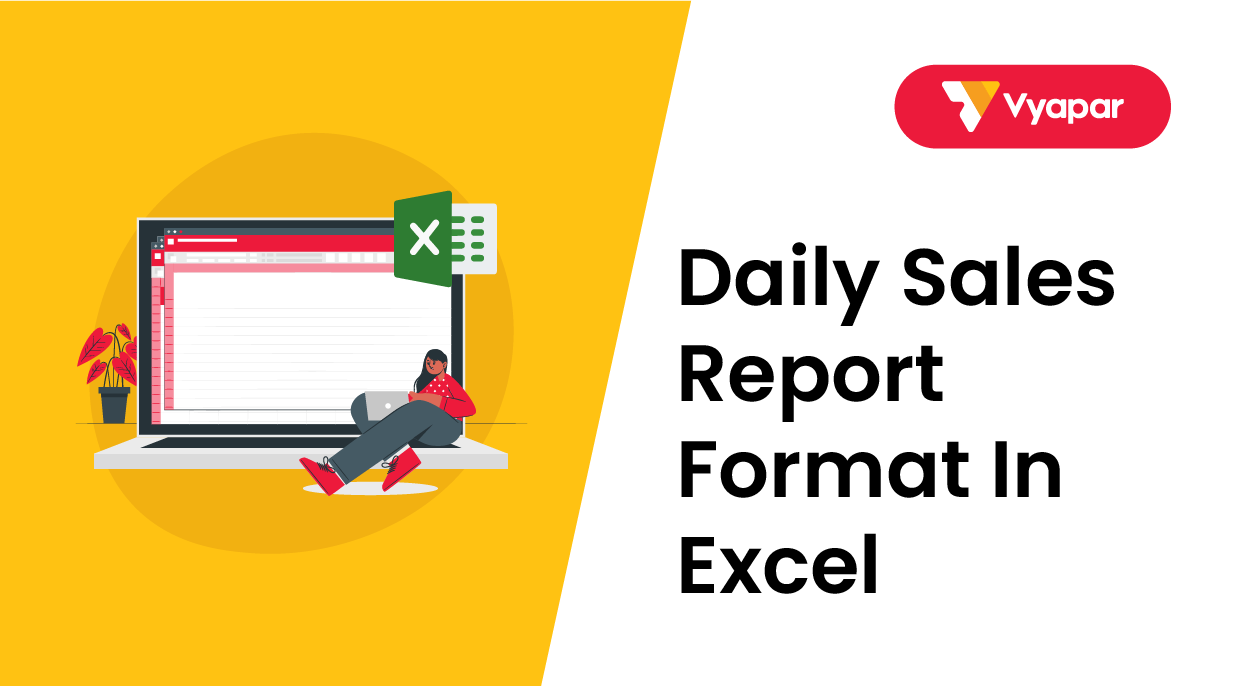 Daily Sales Report Format in Excel Free Download