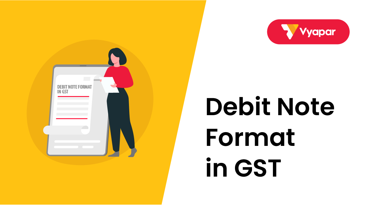 Debit note format in GST Free Download