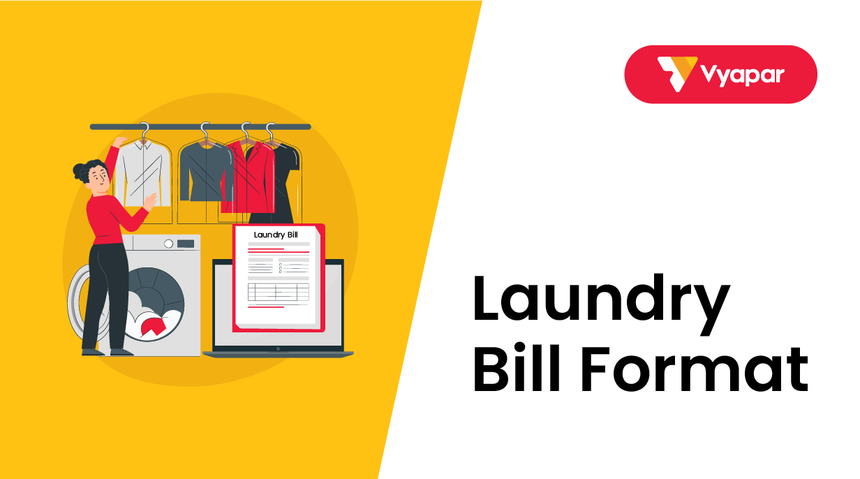Laundry Bill Format | Laundry Billing Software - Free Download