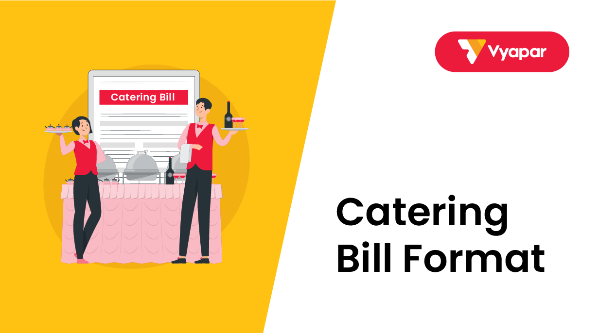 Catering Bill Format Free Download