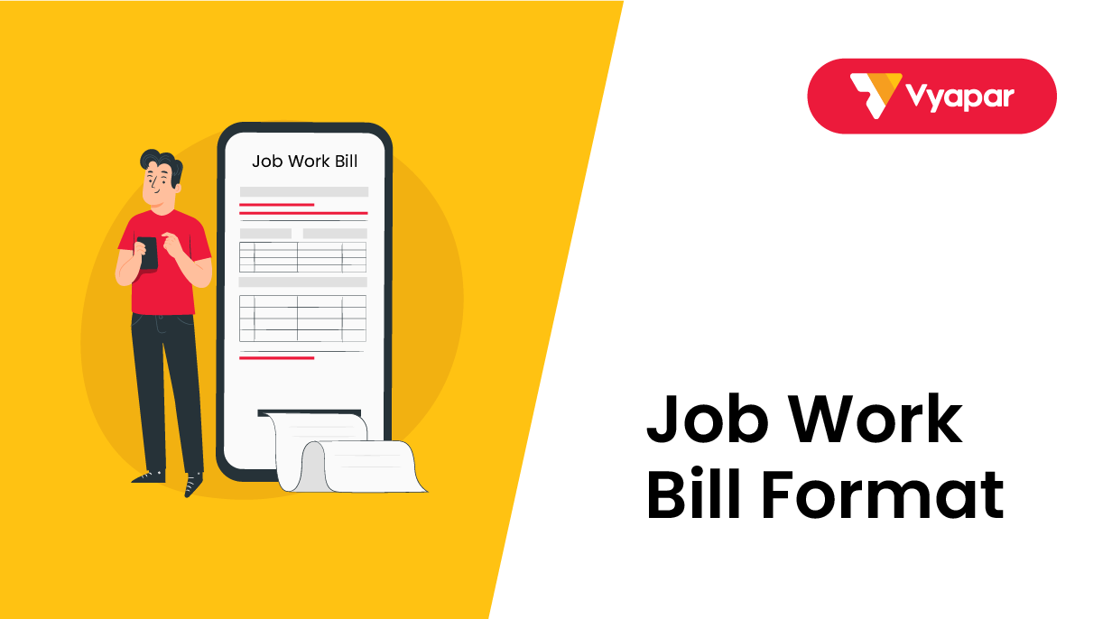 Job Work Bill Format Free Download