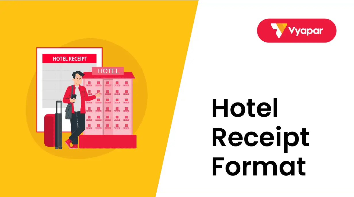 Hotel Receipt Format Free Download