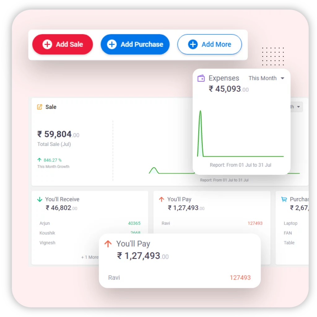 Free Billing Software in Excel Download | Vyapar App