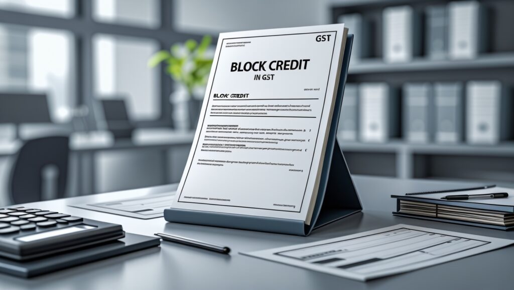 What Is Block Credit In GST - Vyapar App