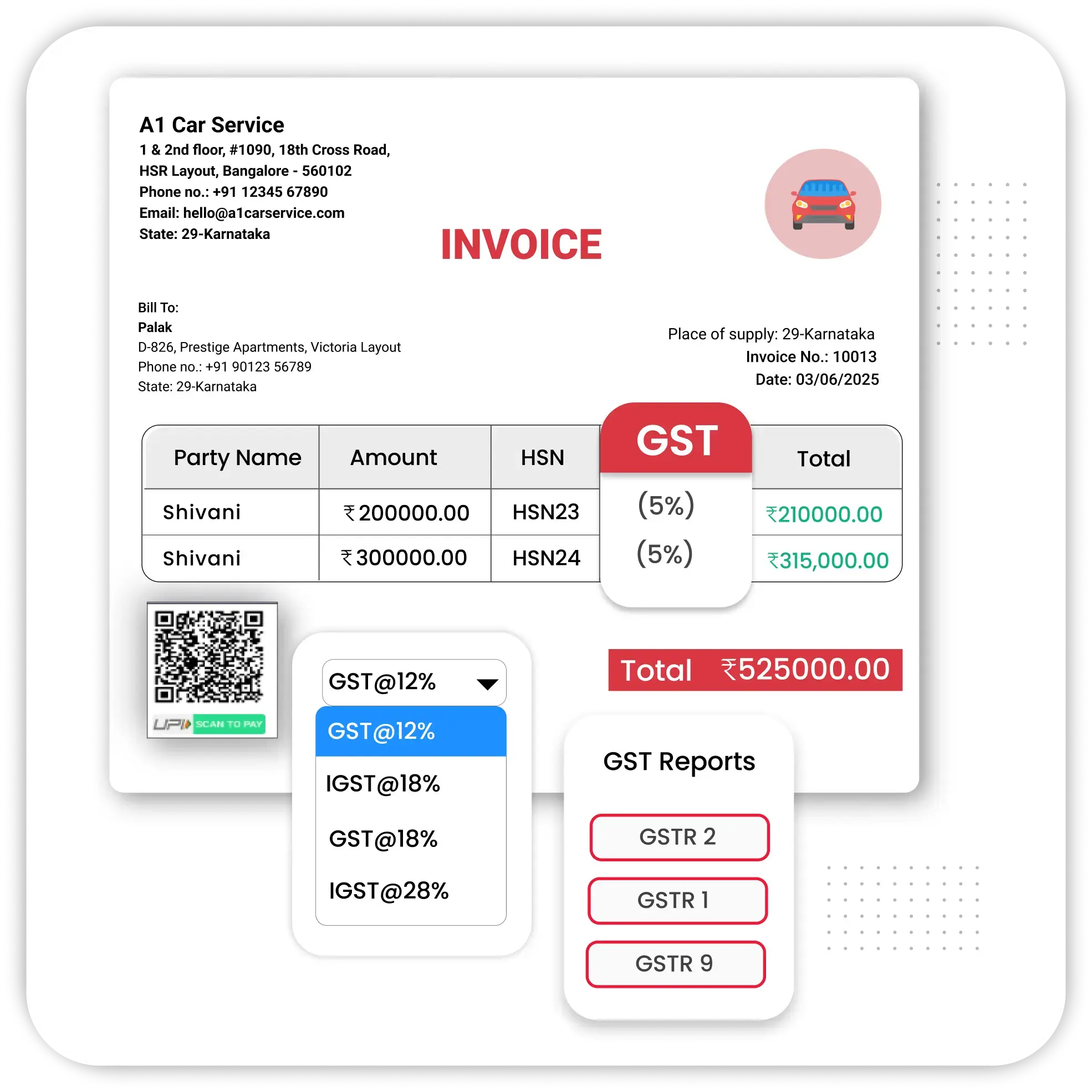 Car Dealer Accounting Software | Vyapar App