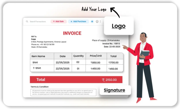 Cloth Bill Format in Pdf, Word, Excel / Textile Bill Format