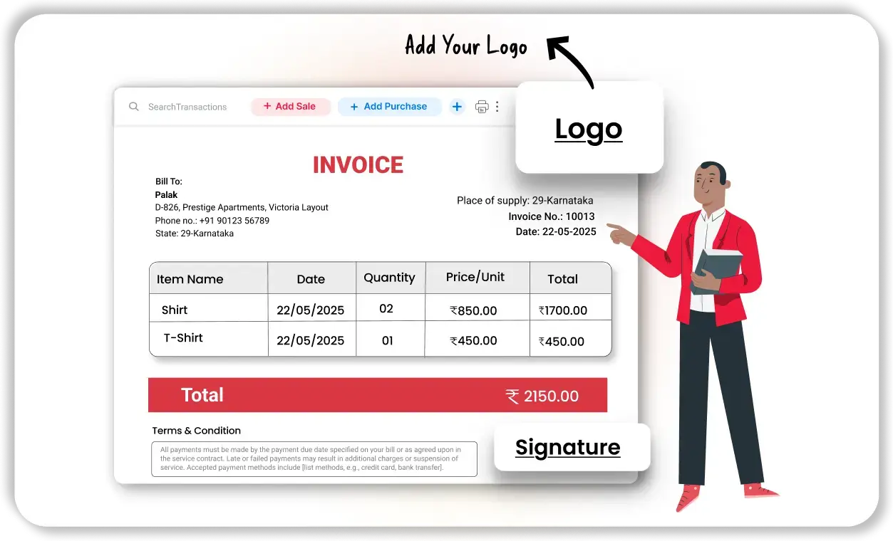 Cloth Bill Format in Pdf, Word, Excel / Textile Bill Format