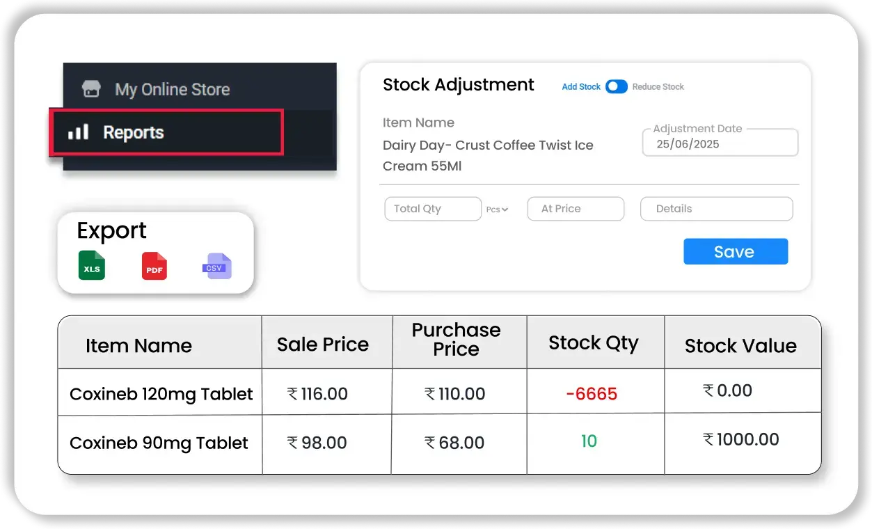 Warehouse Inventory Management Software | Vyapar App