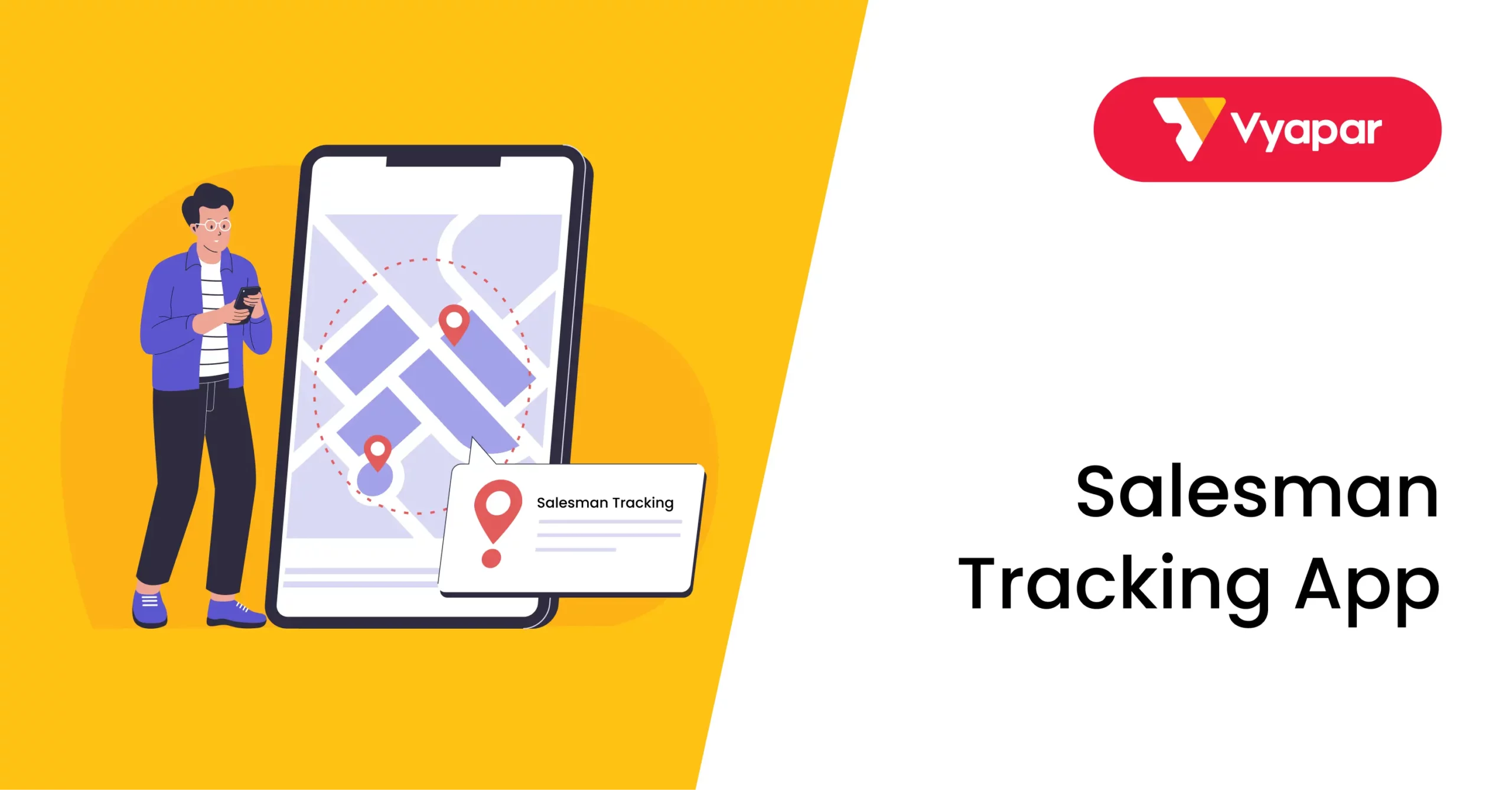 Salesman Tracking App | Software - Free Download | Vyapar App