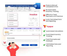 Invoice Format in Word | Download Free Word Bill Templates